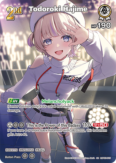 Todoroki Hajime | CARD LIST | hololive OFFICIAL CARD GAME｜hololive ...